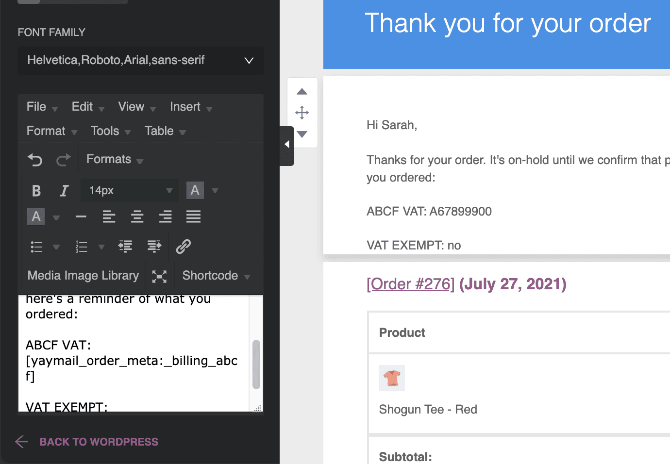 How to Add Custom Fields to WooCommerce Order Emails