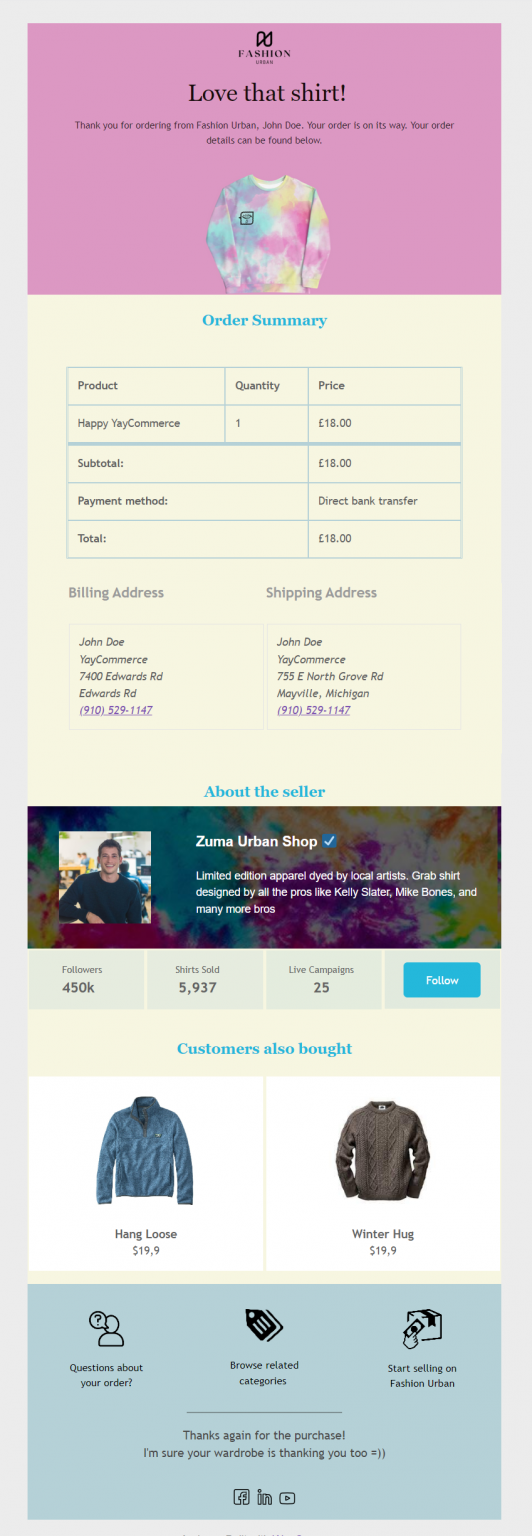 How to Customize WooCommerce Order Confirmation Email - Tips and Tricks ...
