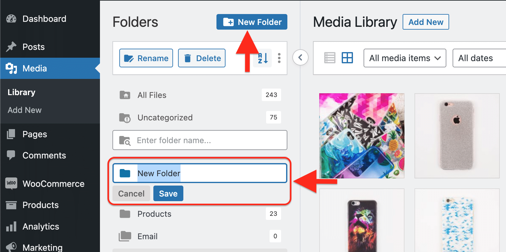 How to Use FileBird to Organize Your WordPress Media Folders