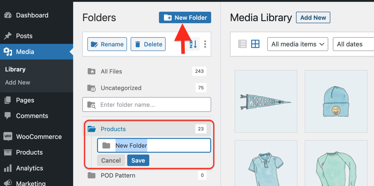 How to Use FileBird to Organize Your WordPress Media Folders