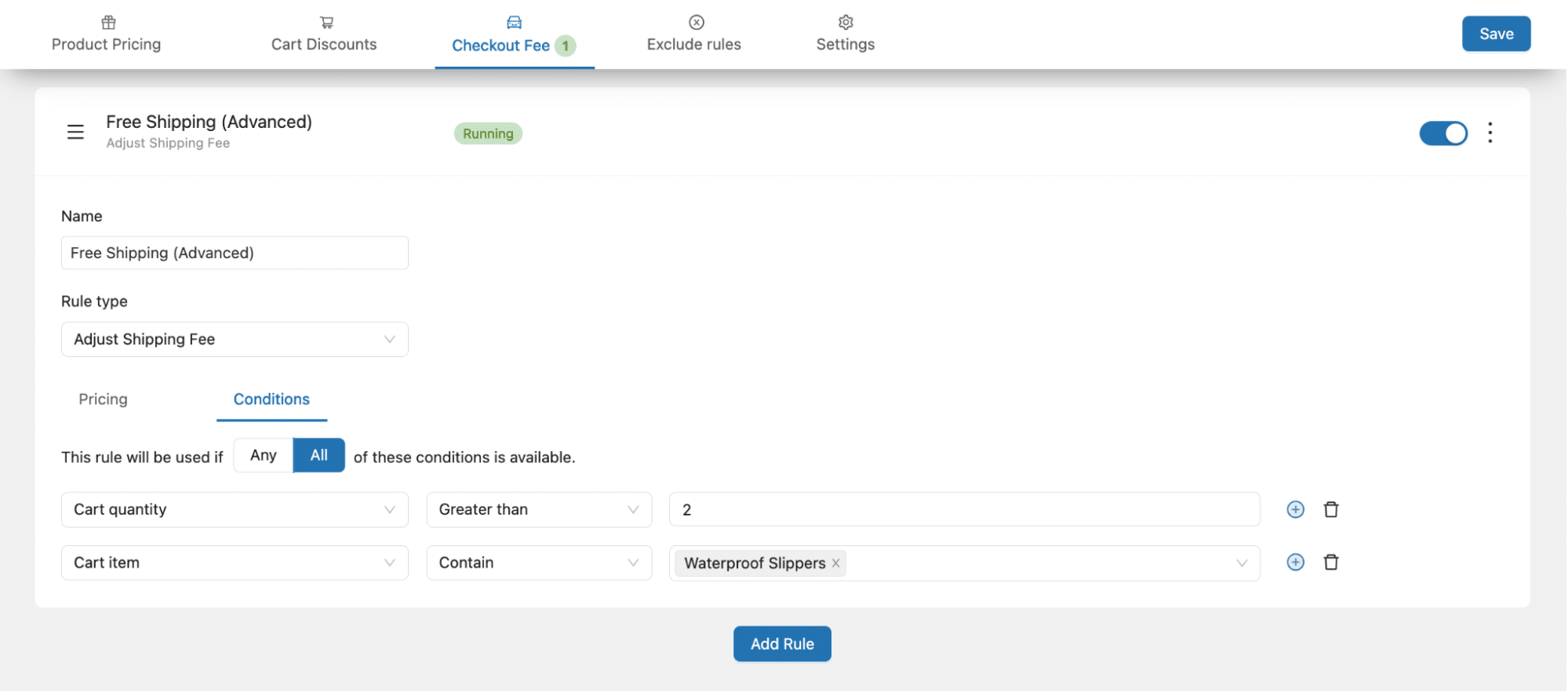 How to Apply Free Shipping Over A Condition in WooCommerce