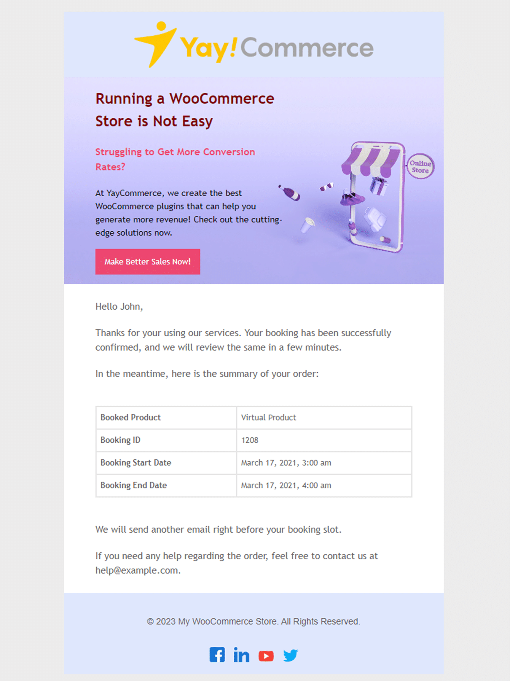 How to Customize WooCommerce Booking Email Templates