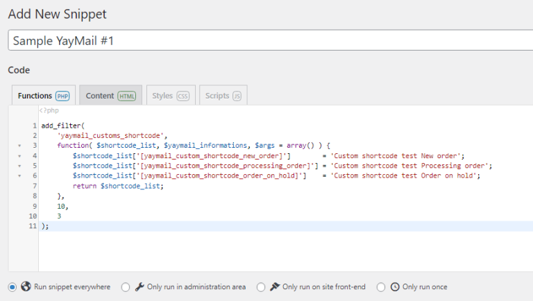 How to Create a YayMail Custom Shortcode with Ease - YayCommerce