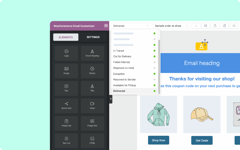 Yaymail Addon For Trackship For Woocommerce Yaycommerce